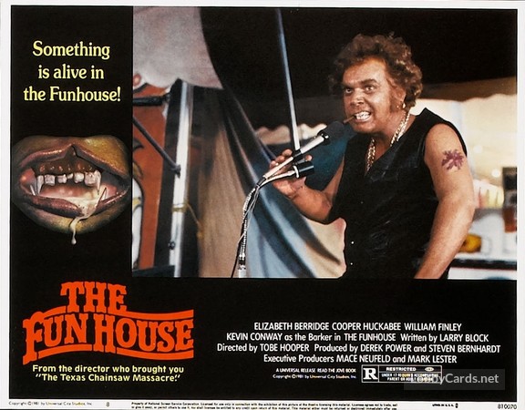 The Funhouse lobby card
