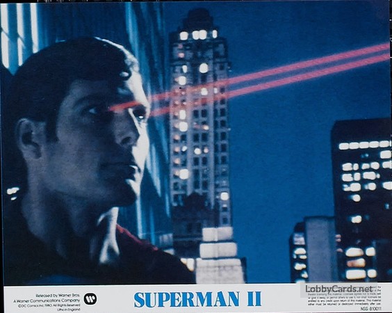 Superman II lobby card